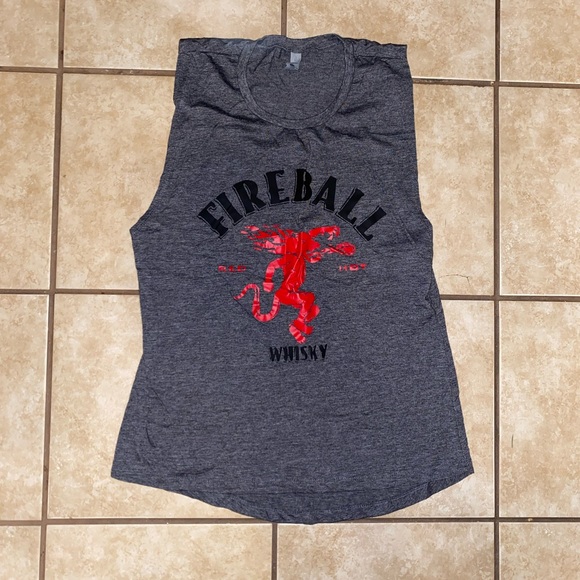 Next Level Apparel | Tops | Fireball Whiskey Tank Womens Size Large ...